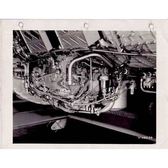 Unknown | Other | Vintage Grumman F4 Jet Engine Cap 37 Photograph Black ...